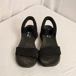 Skechers | Shoes | Skechers Hands Free Slipins Onthego 60 Black Sandals ...